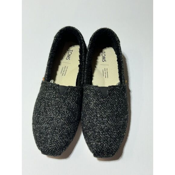 Toms | Shoes | Toms Womens Alpargata Night Owl Soft Fabric Shoes Sz 55 ...